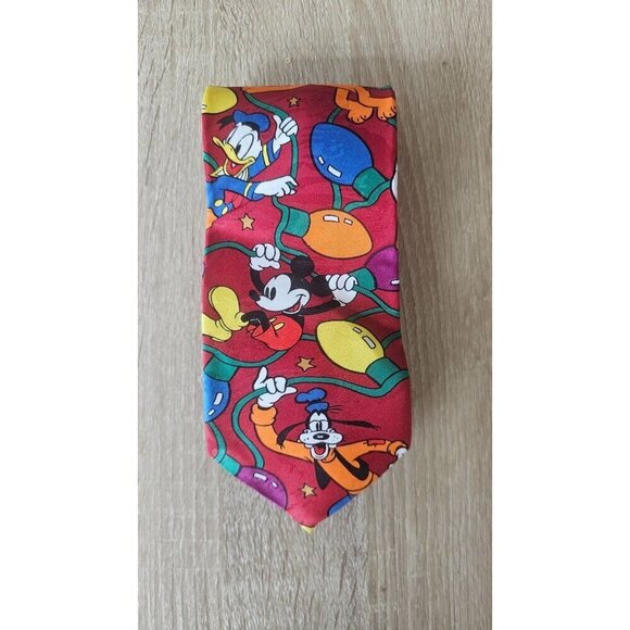 Disney | Accessories | Disney Holidays Mickey Donald Goofy Tie | Poshmark